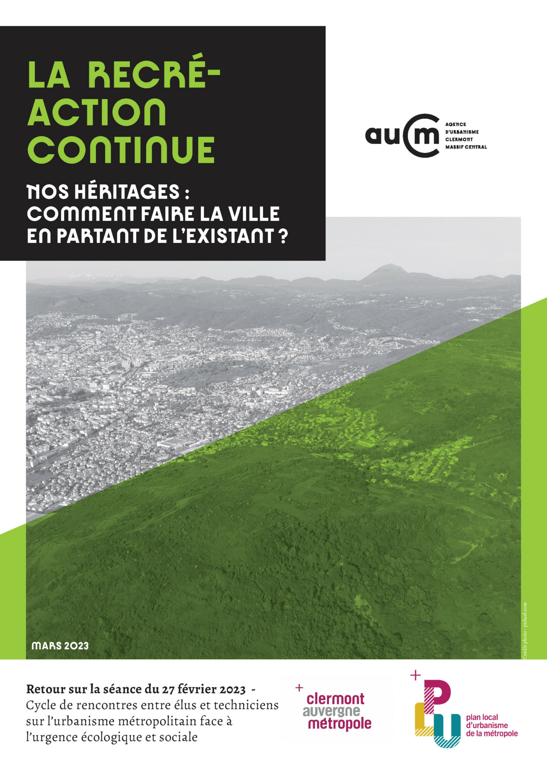 Séance #2 - "Recré-action" PLUM - 2023 | AUCM : Agence d'urbanisme Clermont Massif Central