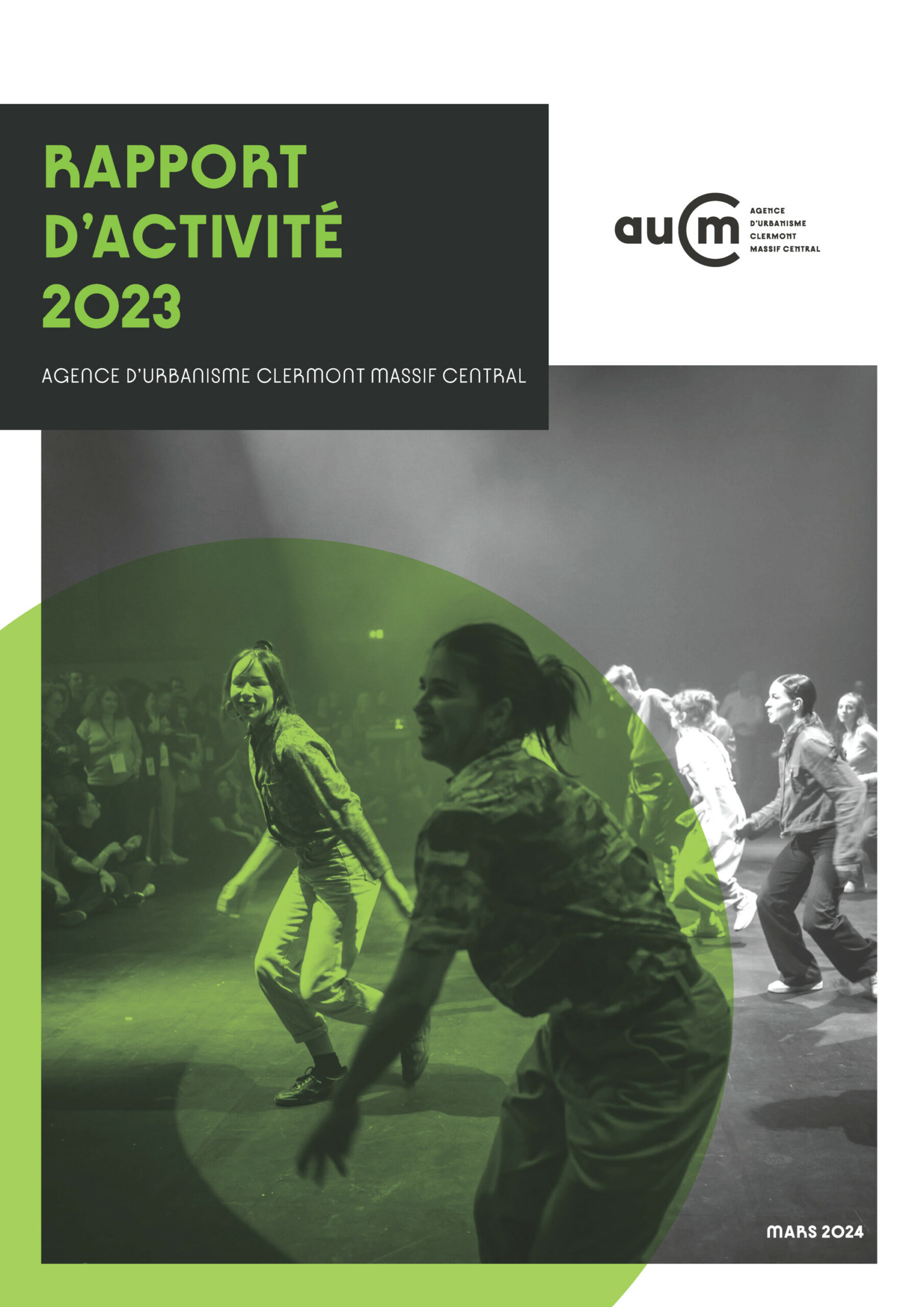 Rapport d'activité AUCM année 2023 - 2024 | AUCM : Agence d'urbanisme Clermont Massif Central